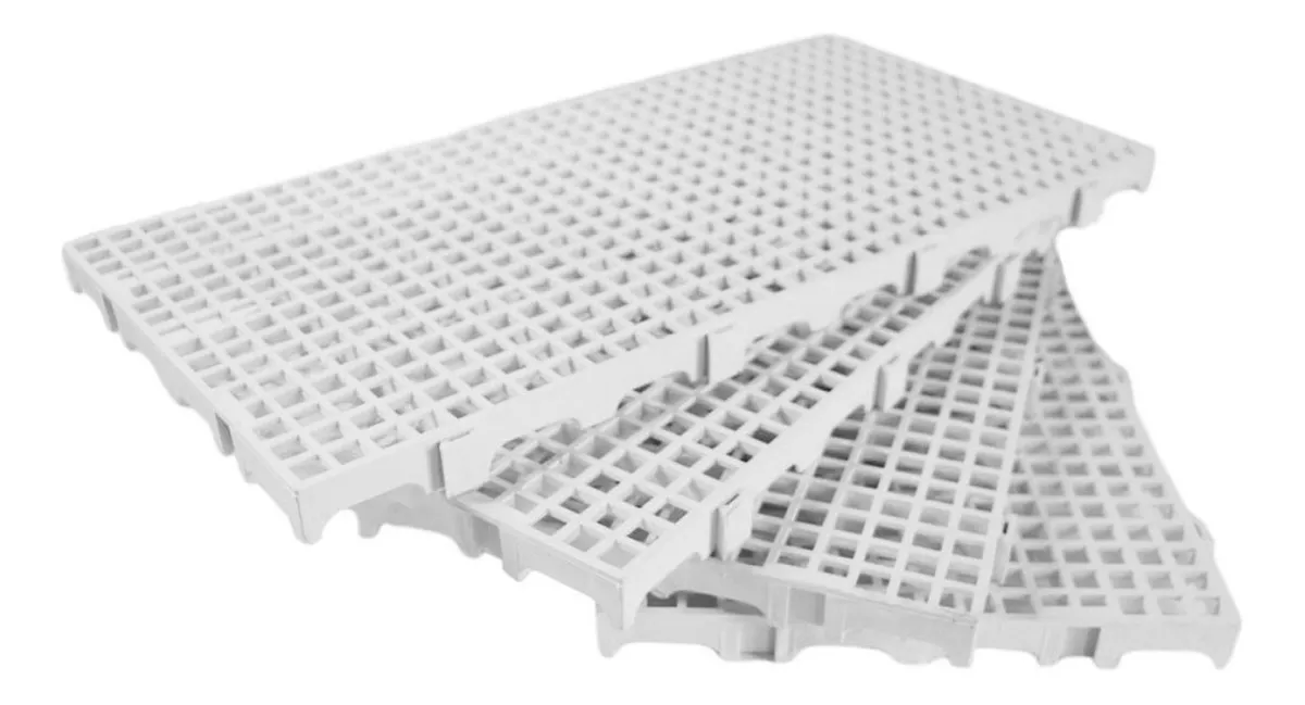 Estrado Piso DE Plástico 50cm X 25cm - HB Distribuidora